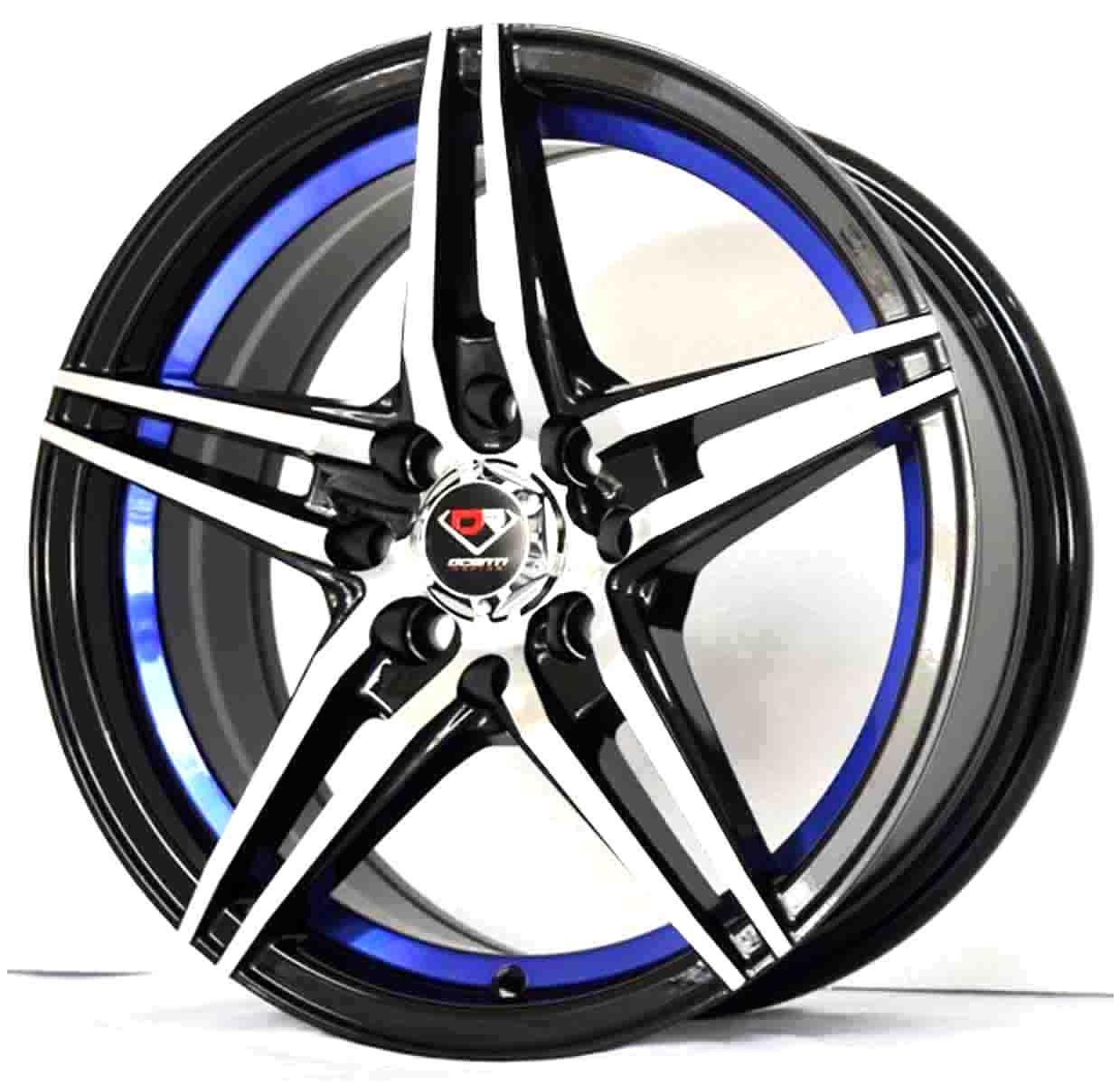 DCENTI Juego de Rines 15X6.5 8/100/114.3 ET35 15X8