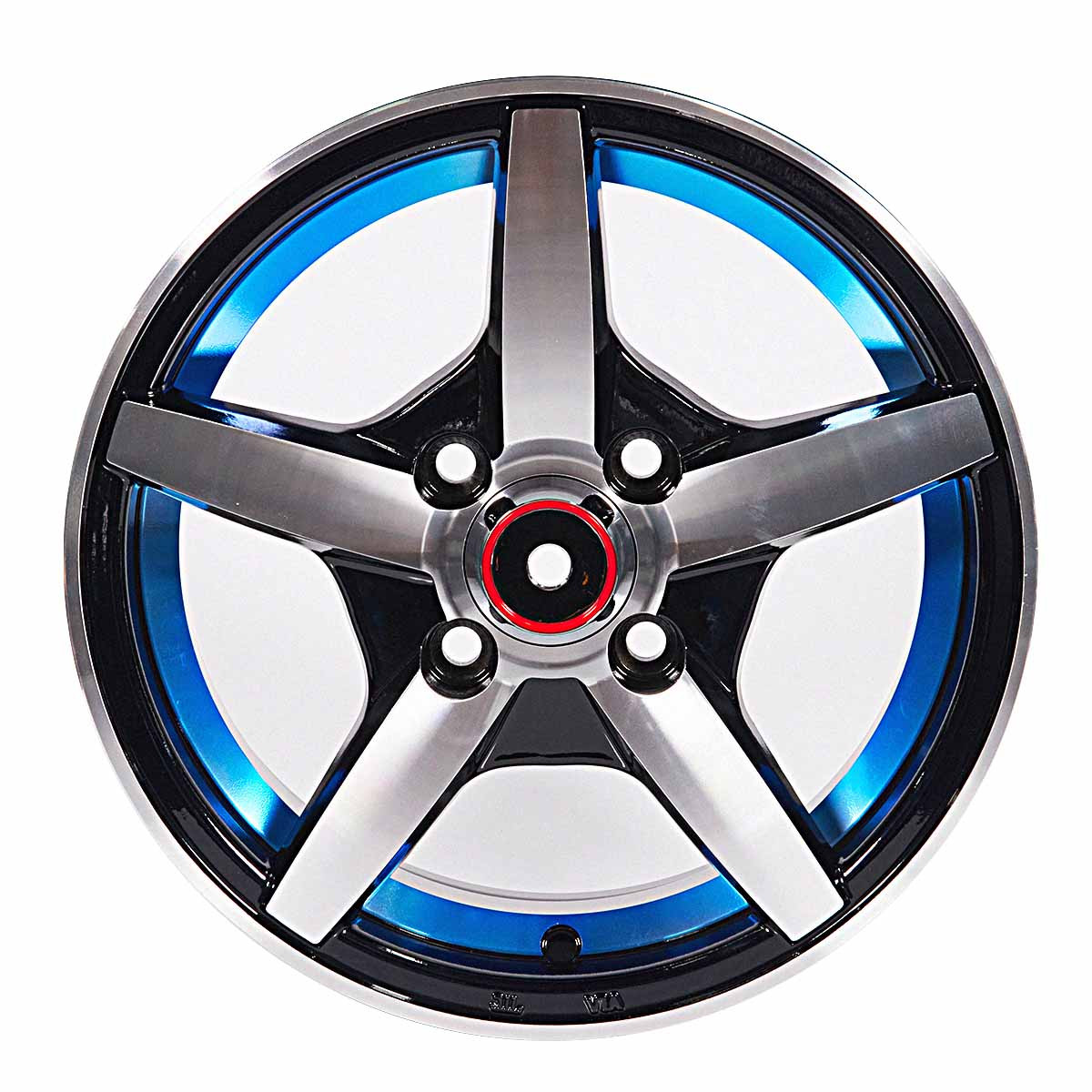 Llanta BLACKCAT LUXURY Juego de rines 13X4 5.5 100 ET-35 13X4 - Virtual ...