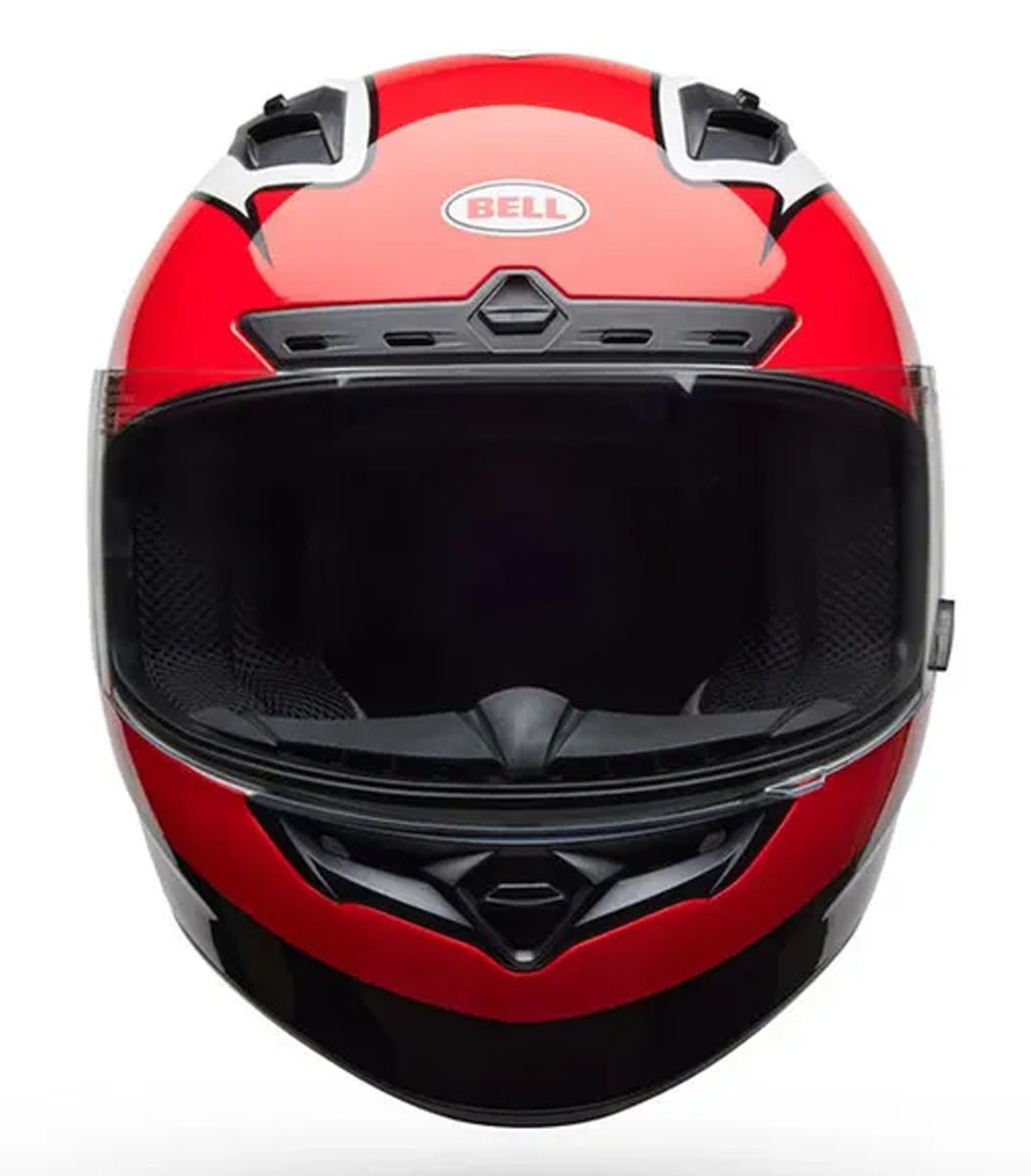 Llanta Bell Casco Bell Qualifier Dlx Tar Rojo blanco Talla S - Virtual ...