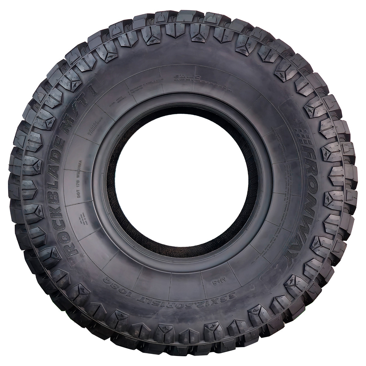 Llanta FRONWAY Rockblade M/T I 33X12.5R17LT - Virtual Llantas