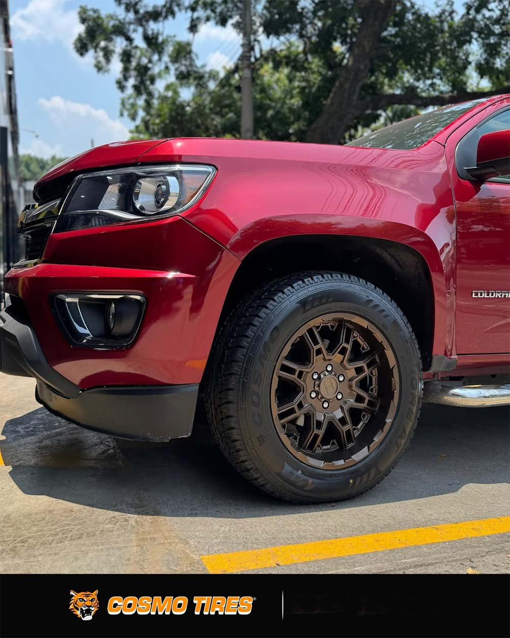 Llanta COSMO El Tigre A/T LT265/70R17 - Virtual Llantas