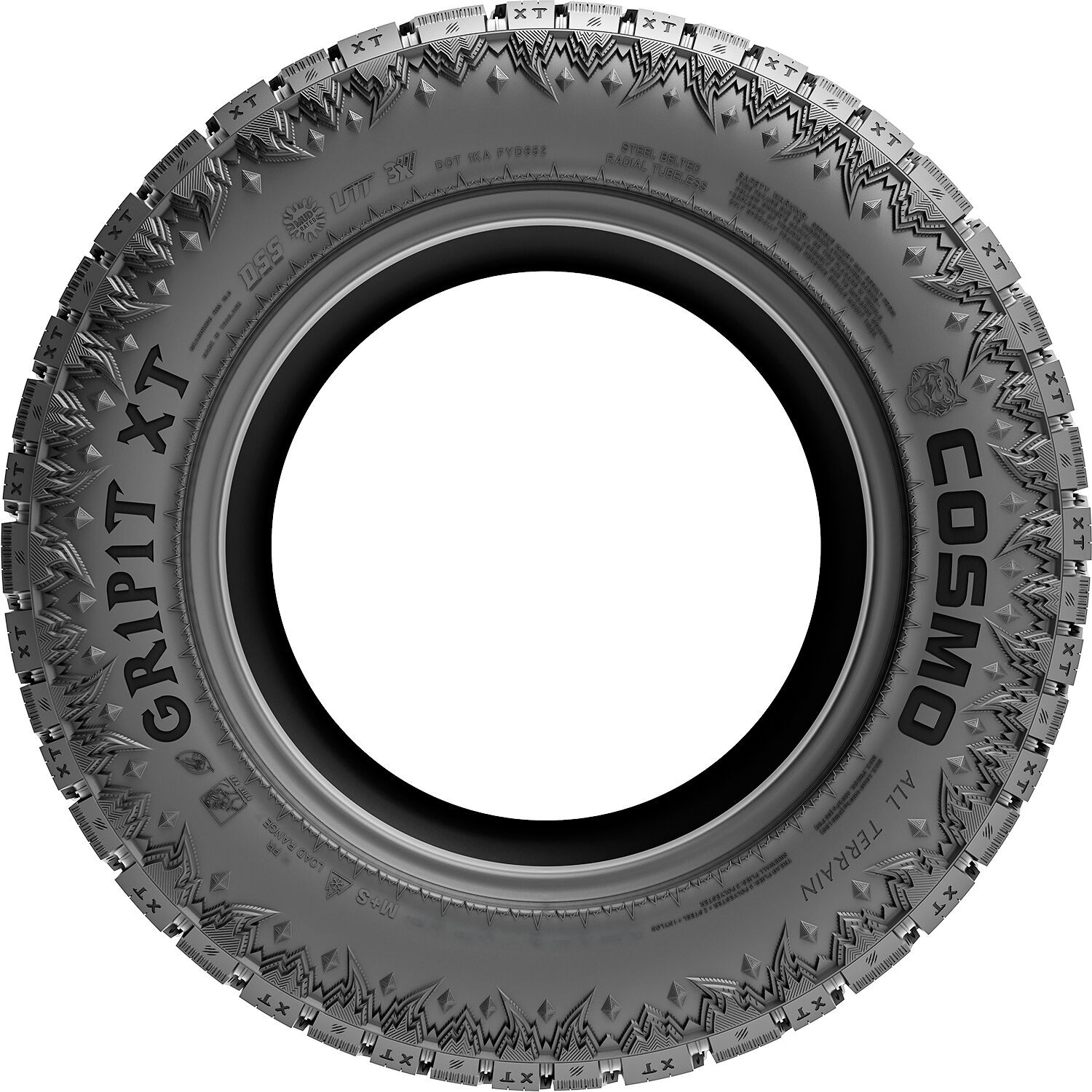Llanta COSMO Gripit XT LT265/70R17 - Virtual Llantas