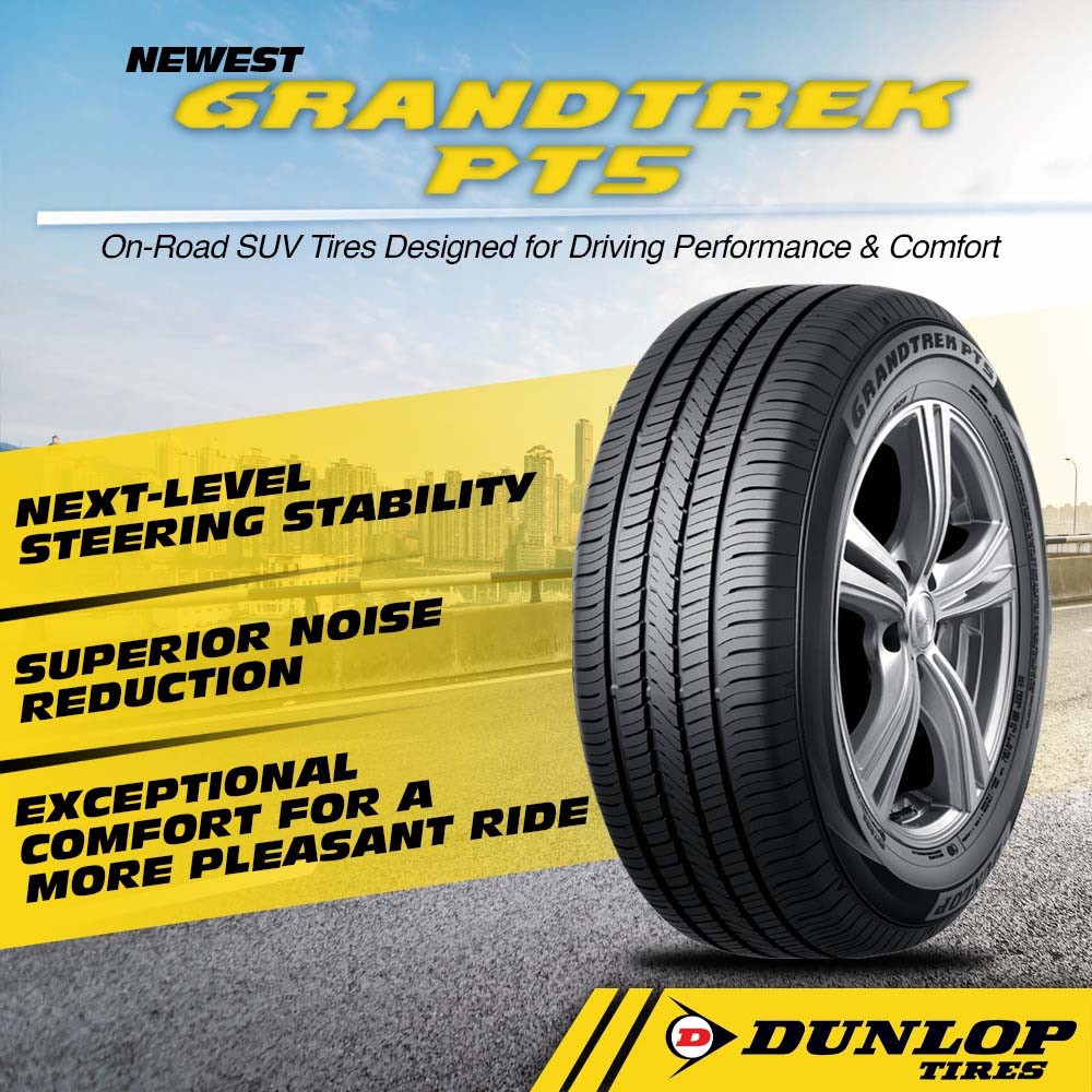 Llanta DUNLOP Grandtrek PT5 225/65R17 - Virtual Llantas