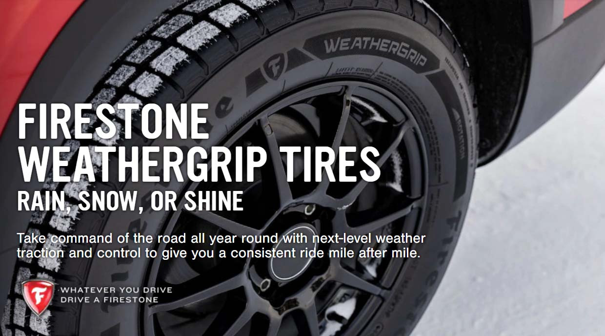 Llanta FIRESTONE WeatherGrip 235/50R18 - Virtual Llantas