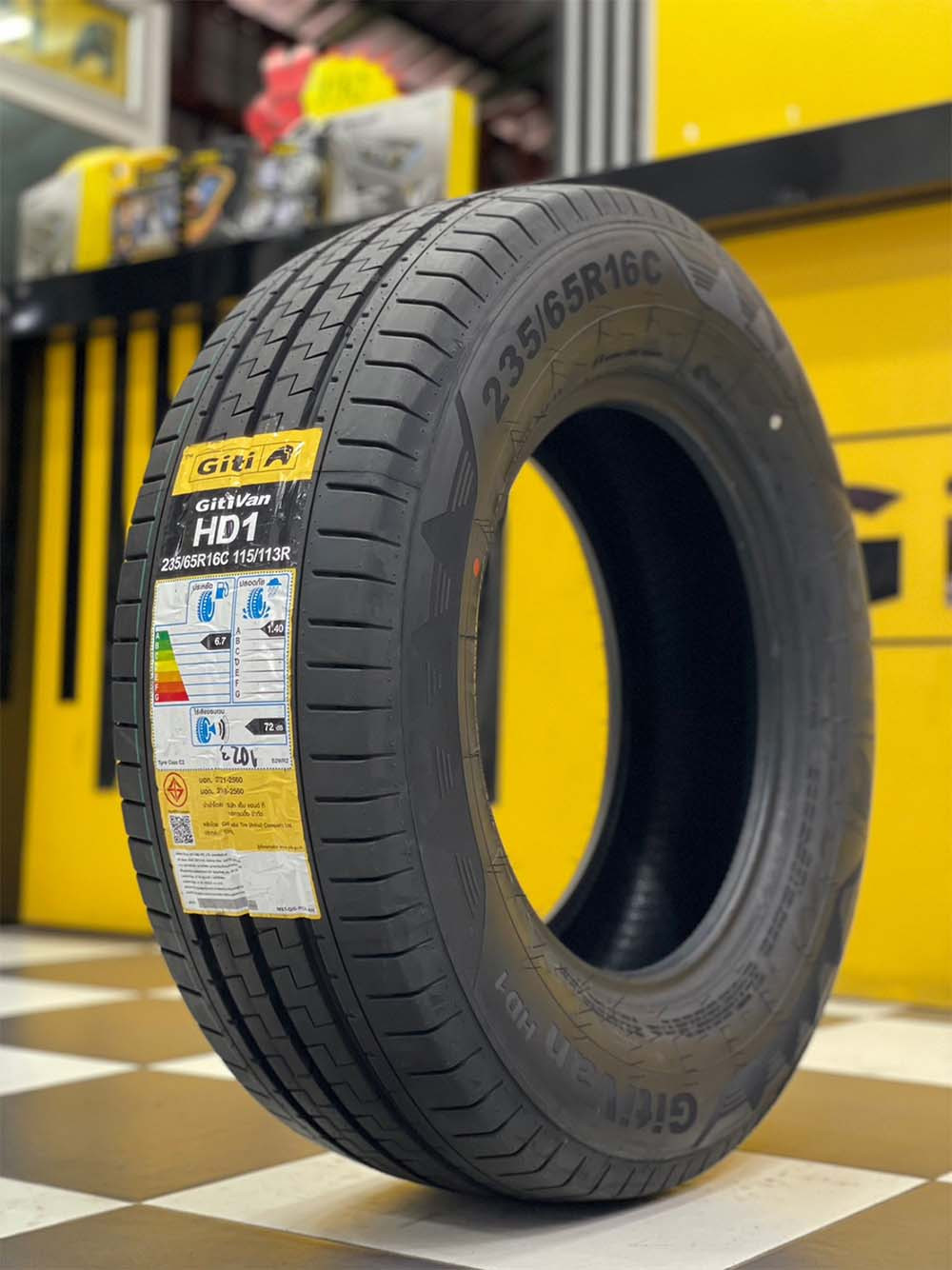 Llanta GITI GitiVan HD1 235/65R16C - Virtual Llantas