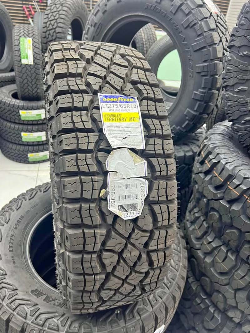 Llanta GOODYEAR Wrangler Territory MT LT275/65R18 - Virtual Llantas
