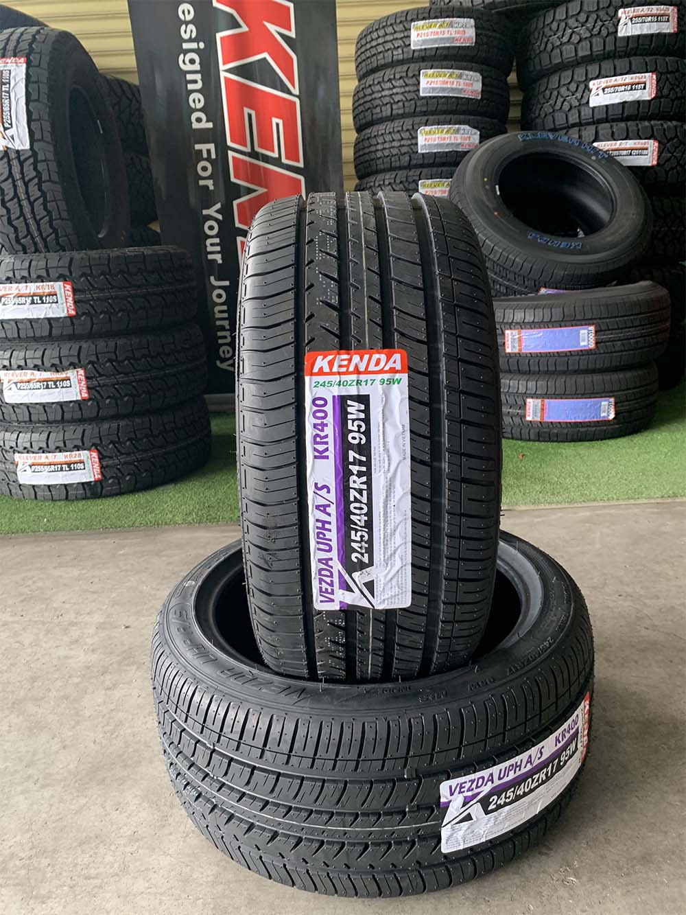 Llanta KENDA Vezda UHP A/S KR400 225/55ZR17 - Virtual Llantas