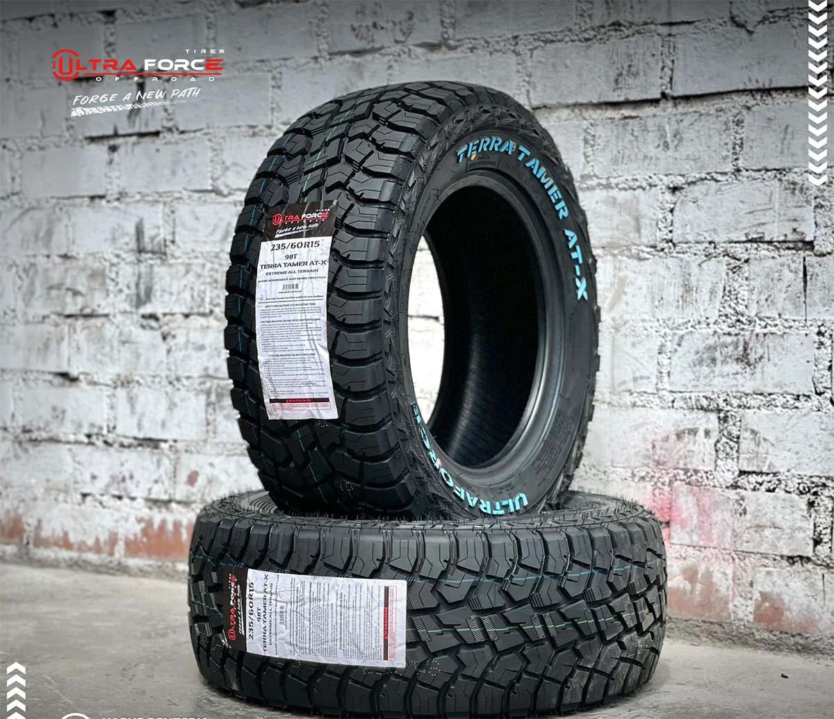 Llanta Ultraforce Terra Tamer AT-X LT235/70R16 - Virtual Llantas