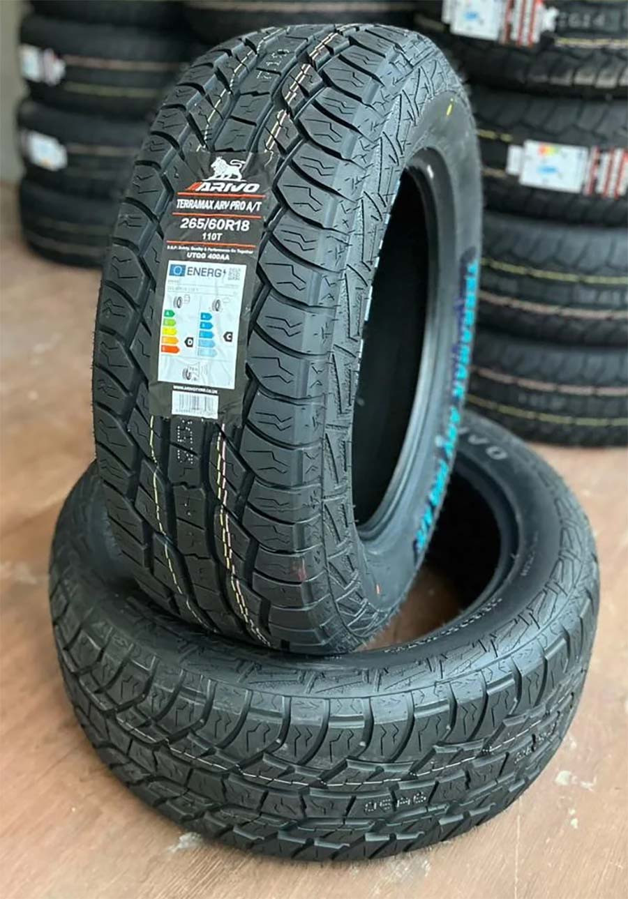 Llanta ARIVO Terramax ARV Pro A/T 265/60R18 - Virtual Llantas