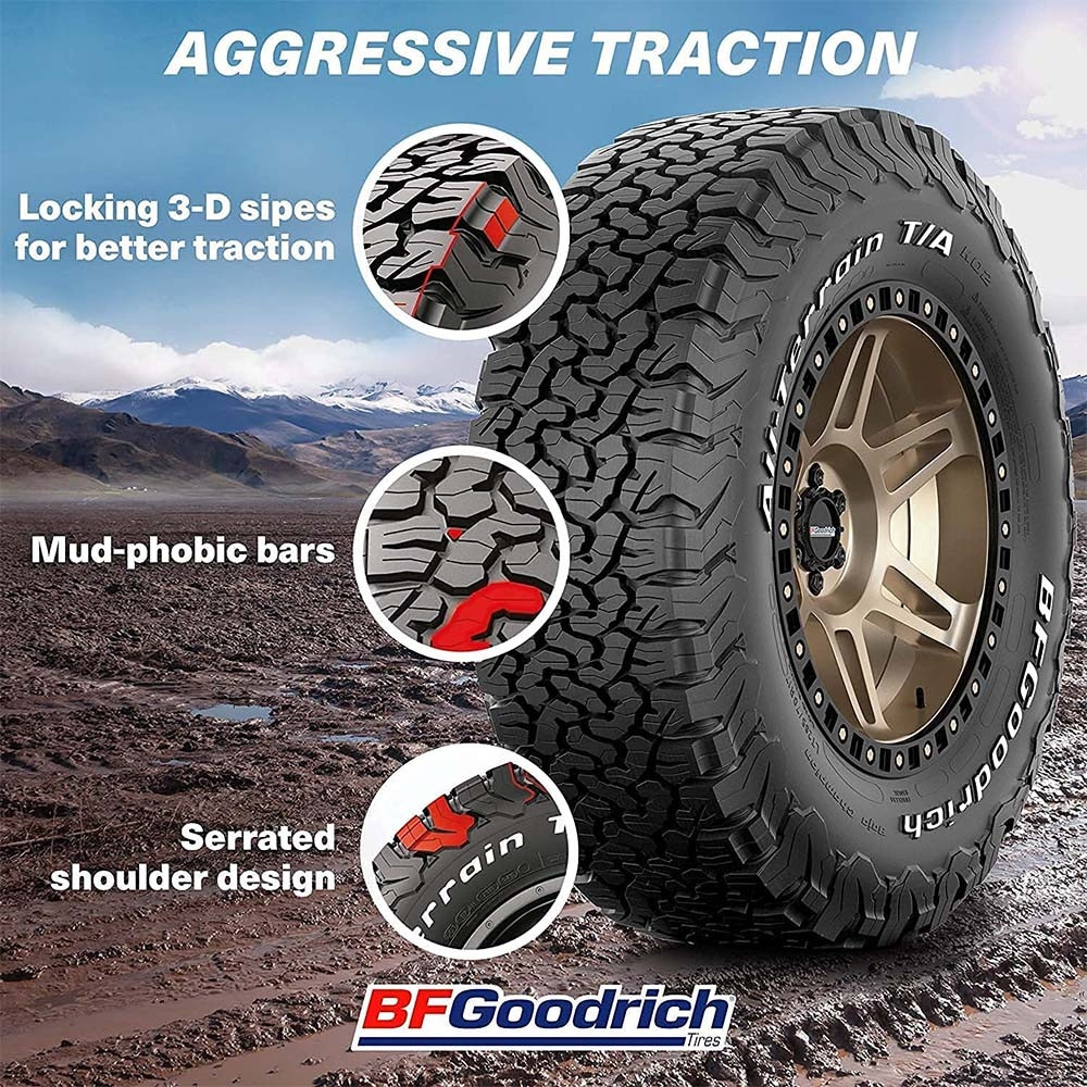 Llanta BF GOODRICH All Terrain T/A KO2 32X11.5R15LT - Virtual Llantas