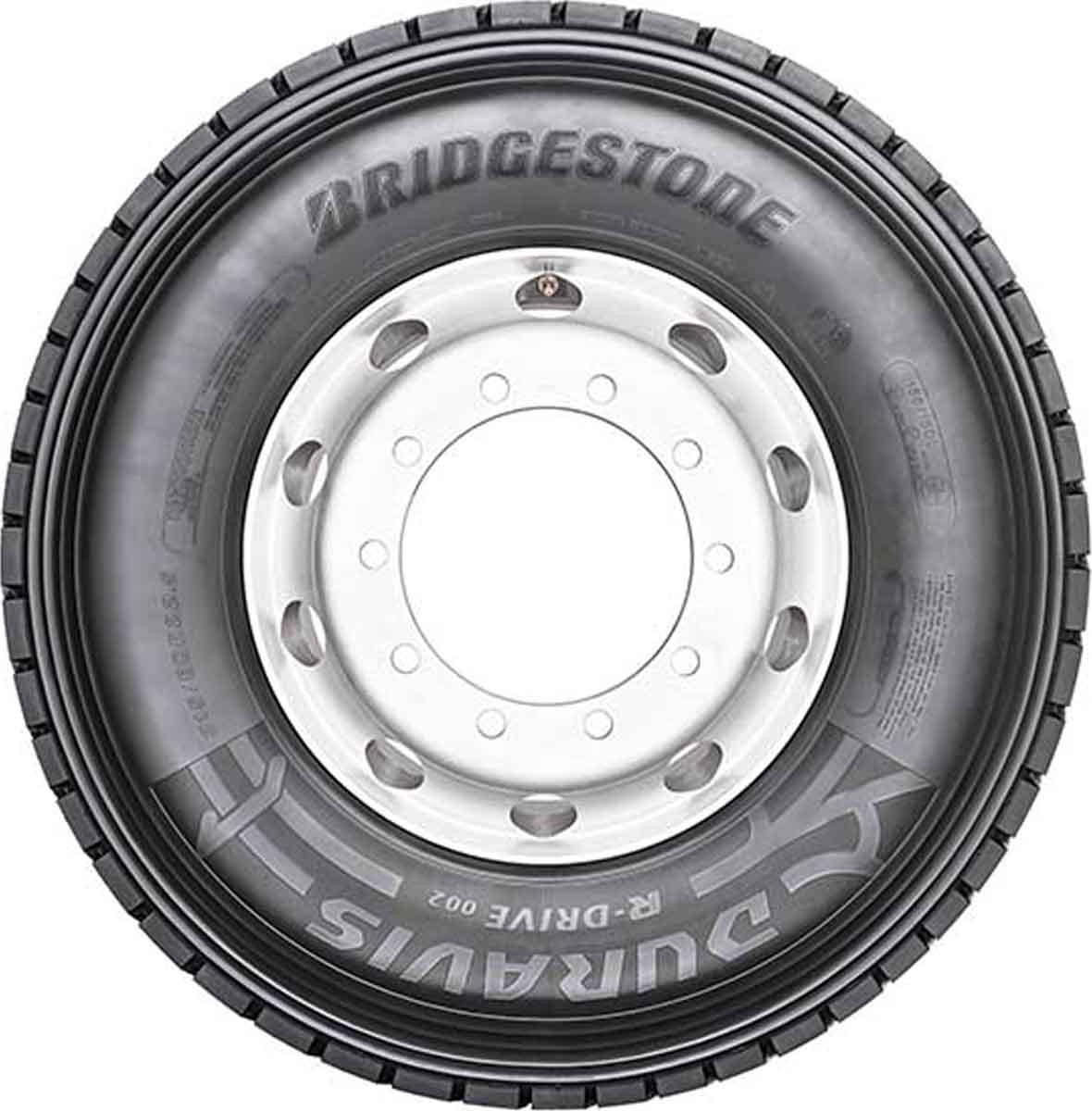 Llanta BRIDGESTONE Duravis R-Drive 002 295/80R22.5 - Virtual Llantas