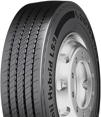 Llanta CONTINENTAL ContiHybrid LS3 205/75R17.5 - Virtual Llantas