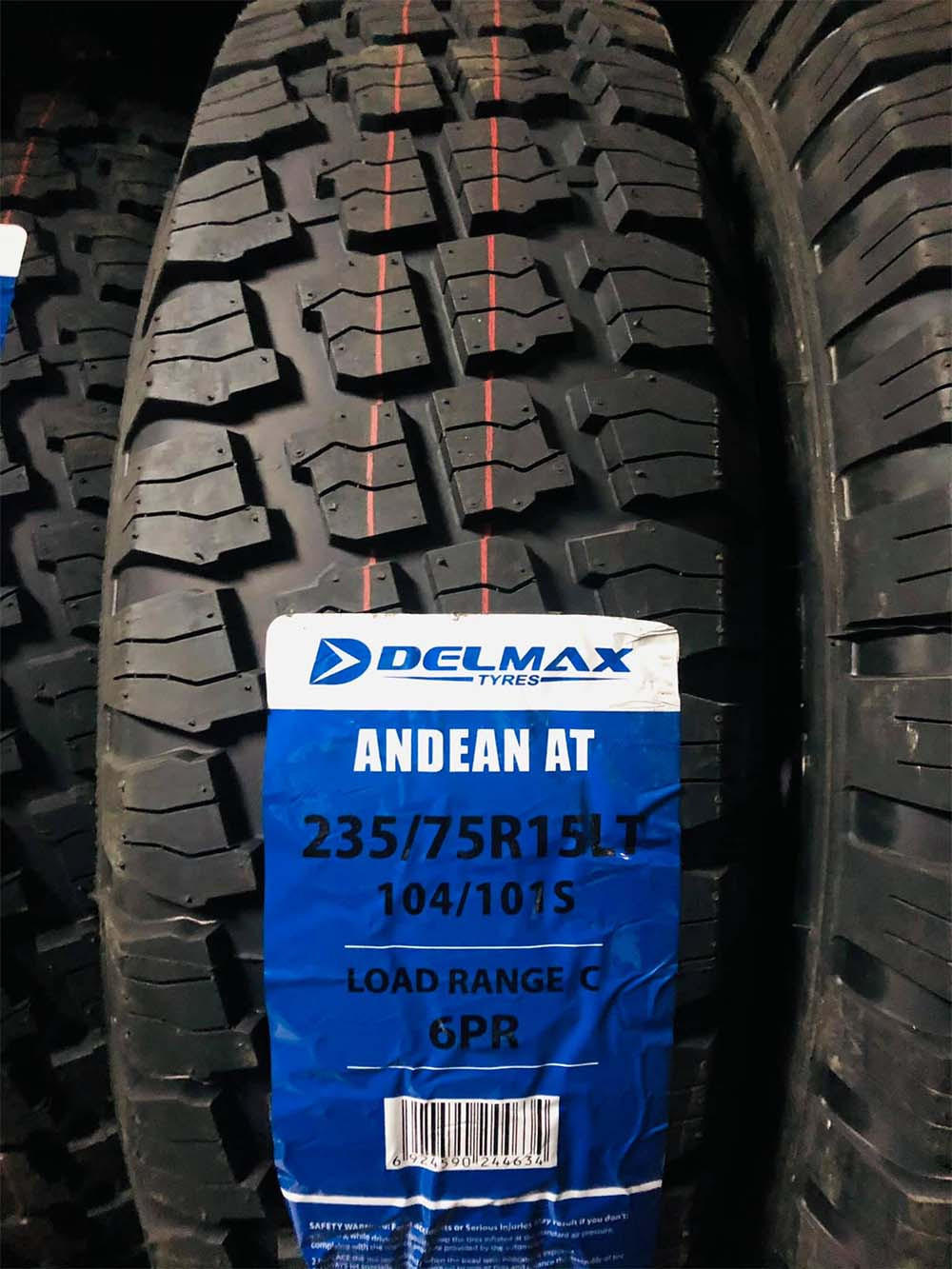 Llanta DELMAX Andean AT LT245/75R16 - Virtual Llantas