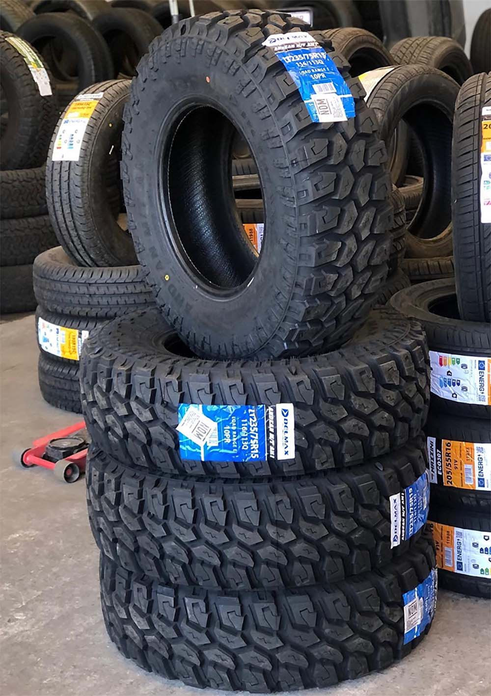 Llanta DELMAX Andean M/T AM1 LT265/75R16 - Virtual Llantas