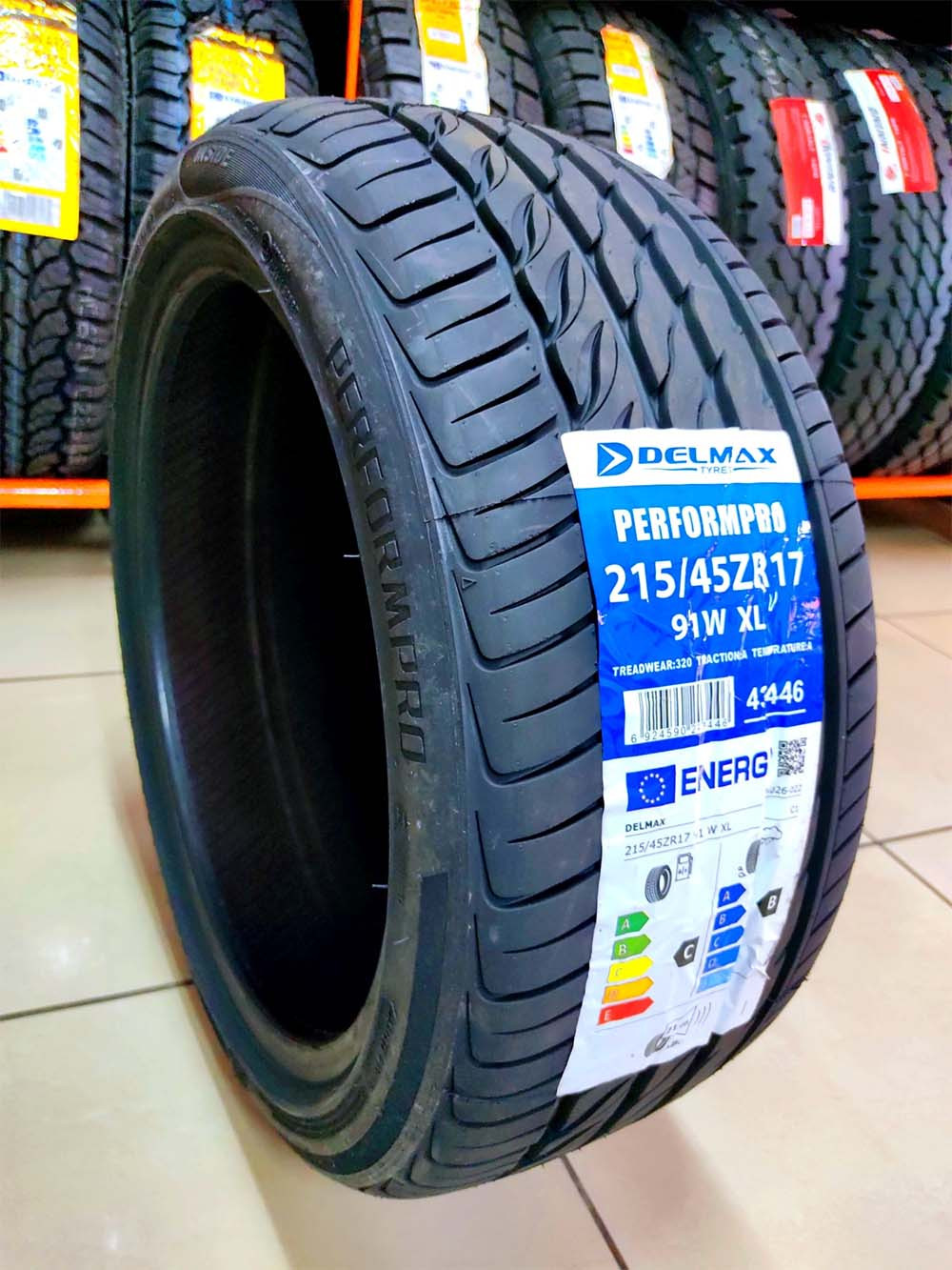 Llanta DELMAX PerformPro 225/55ZR18 - Virtual Llantas