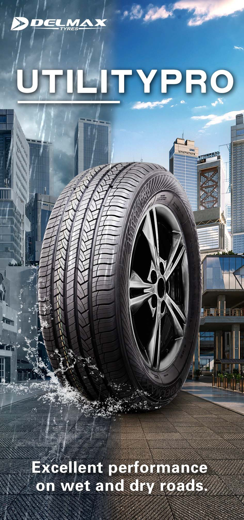 Llanta DELMAX UtilityPro 235/60R16 - Virtual Llantas