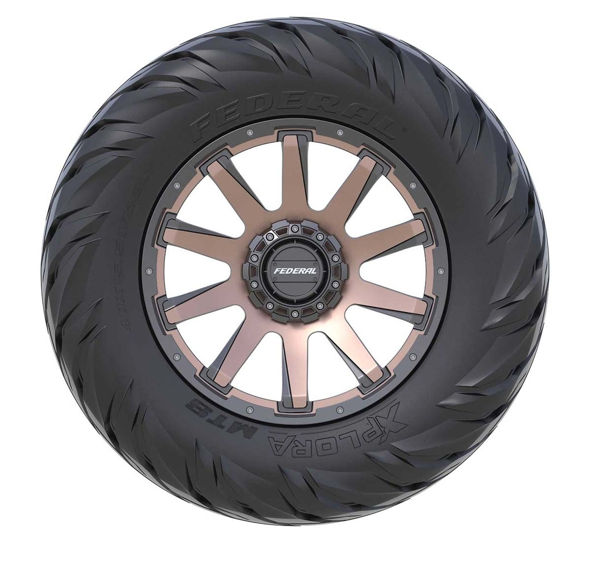 Llanta FEDERAL Xplora MTS 33x12.5R20LT - Virtual Llantas