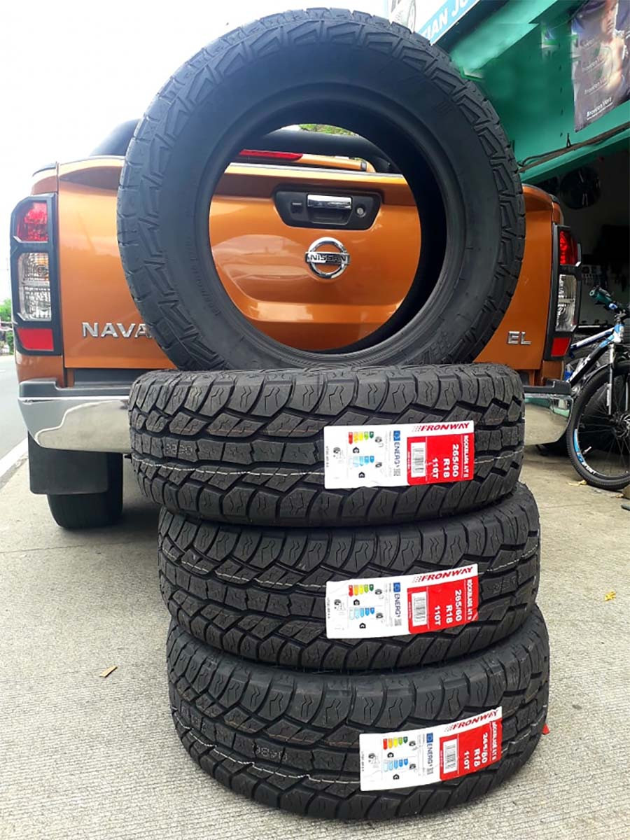 Llanta FRONWAY Rockblade A/T II 205R16C - Virtual Llantas