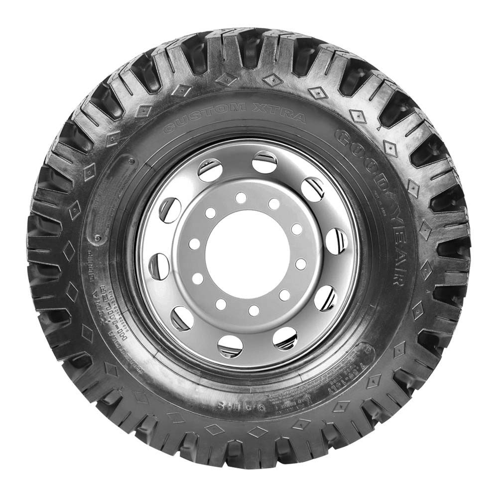 Llanta GOODYEAR Custom Xtra Grip Hi Miler 7.50/16LT - Virtual Llantas