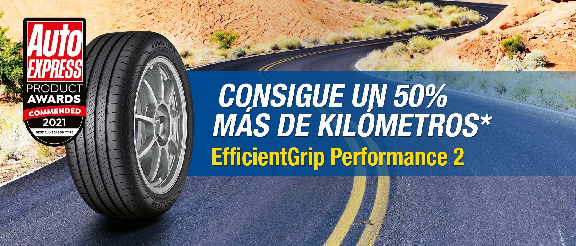 Llanta GOODYEAR EfficientGrip 2 SUV 285/50R20 - Virtual Llantas