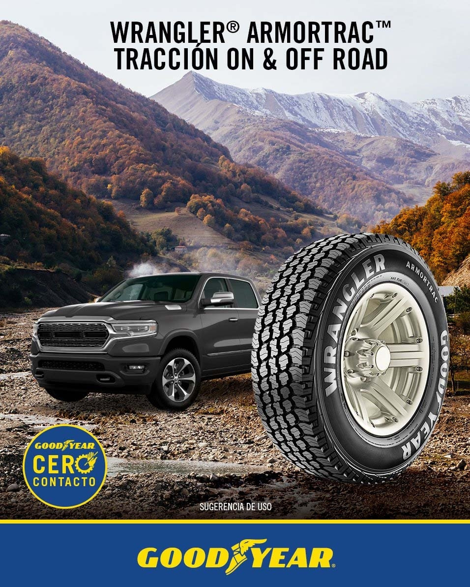 Llanta GOODYEAR Wrangler Armortrac LT245/70R16 - Virtual Llantas