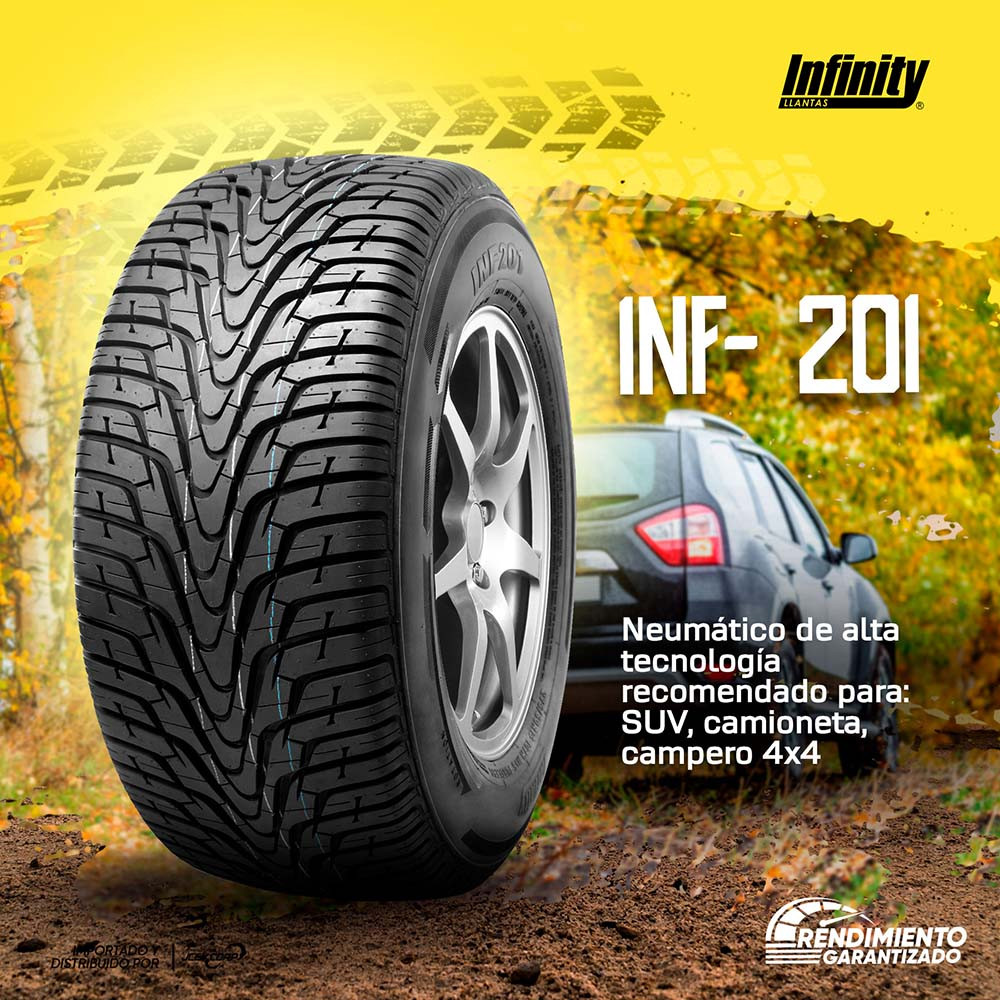 Llanta INFINITY INF-201 275/60R15 - Virtual Llantas