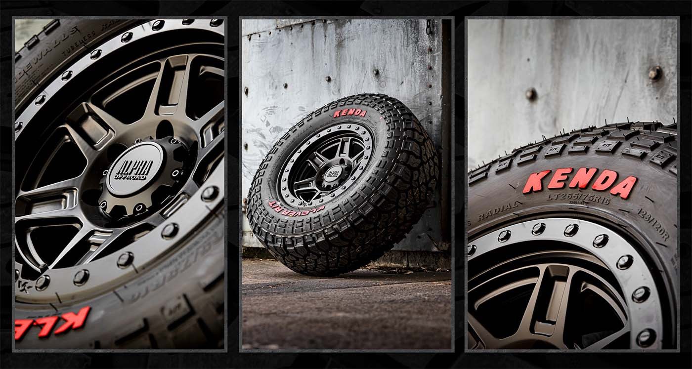 Llanta KENDA M/T2 KR629 Letra Roja 37X12.5R17LT - Virtual Llantas