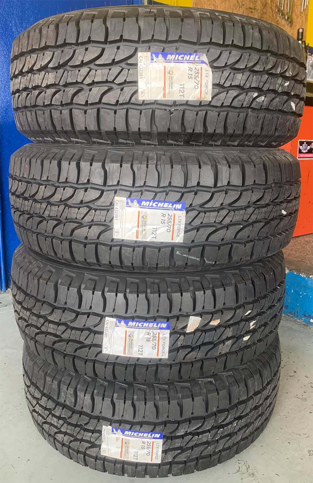 Llanta MICHELIN LTX FORCE P265/70R16 - Virtual Llantas