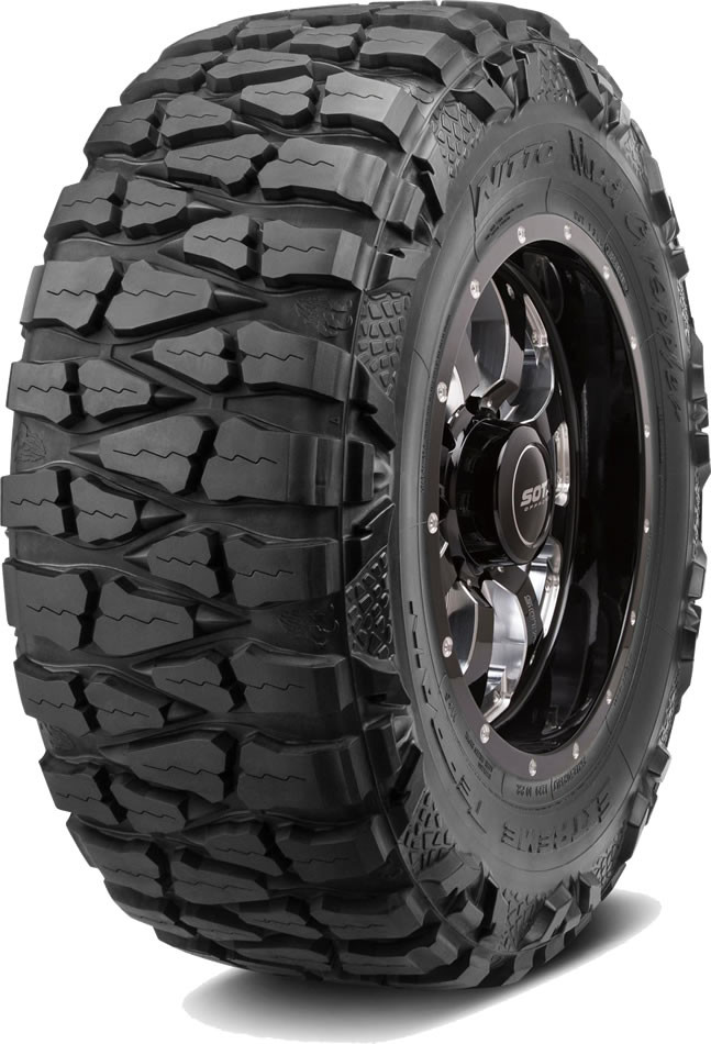 Llanta NITTO Mud Grappler 33x12.5R20LT - Virtual Llantas