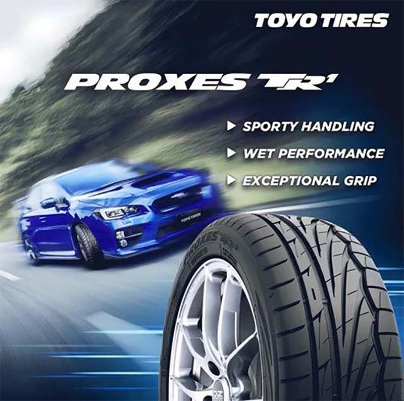 Llanta TOYO Proxes TR1 225/55R17 - Virtual Llantas