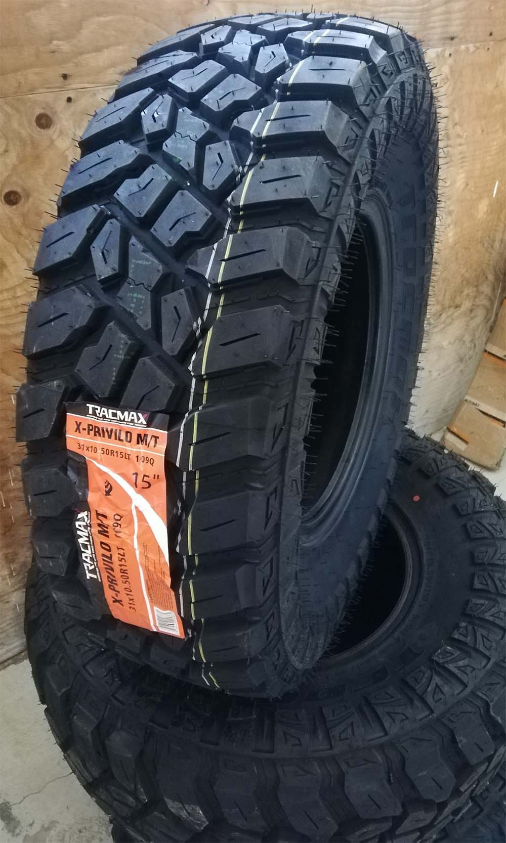 Llanta TRACMAX X-Privilo M/T 31X10.5R15LT - Virtual Llantas