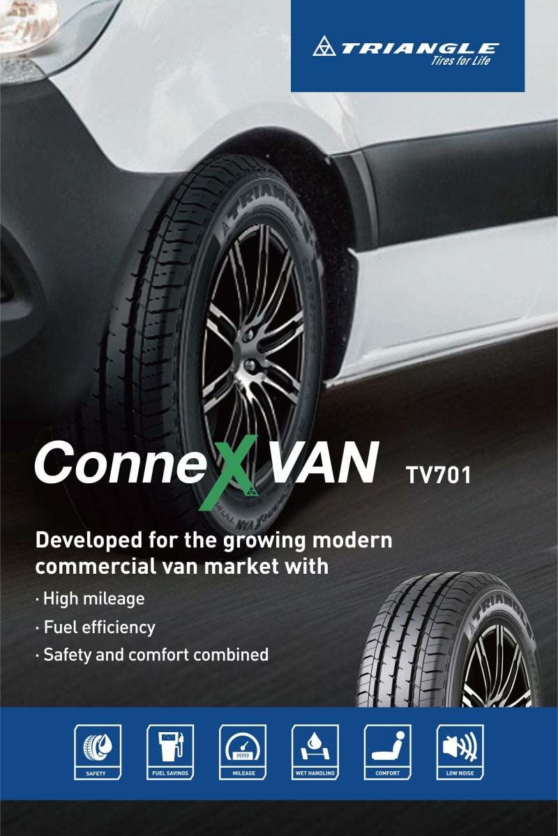 Llanta TRIANGLE ConneX Van TV701 225/75R16C - Virtual Llantas
