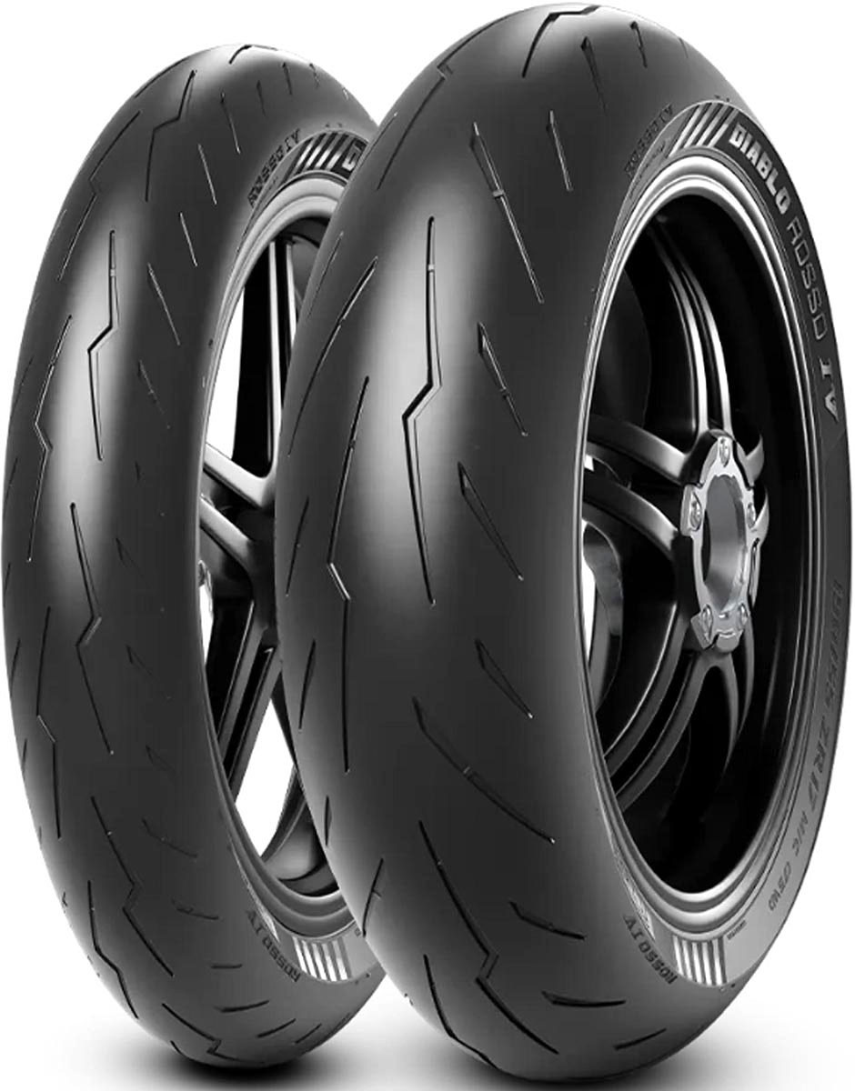 Llanta PIRELLI Diablo Rosso IV 110/70R17 - Virtual Llantas