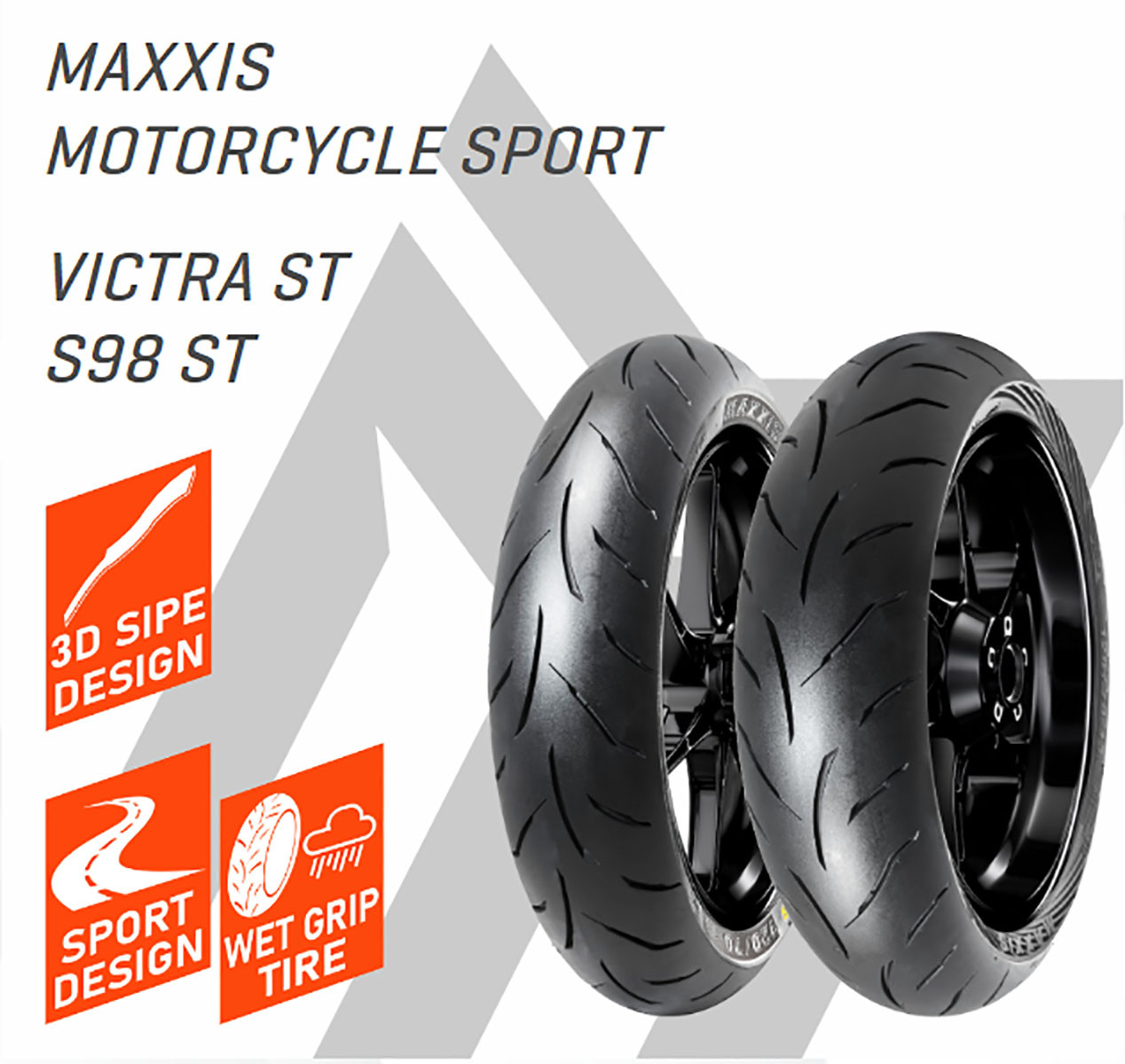 Llanta MAXXIS Victra ST S98 ST 110/70/17 - Virtual Llantas