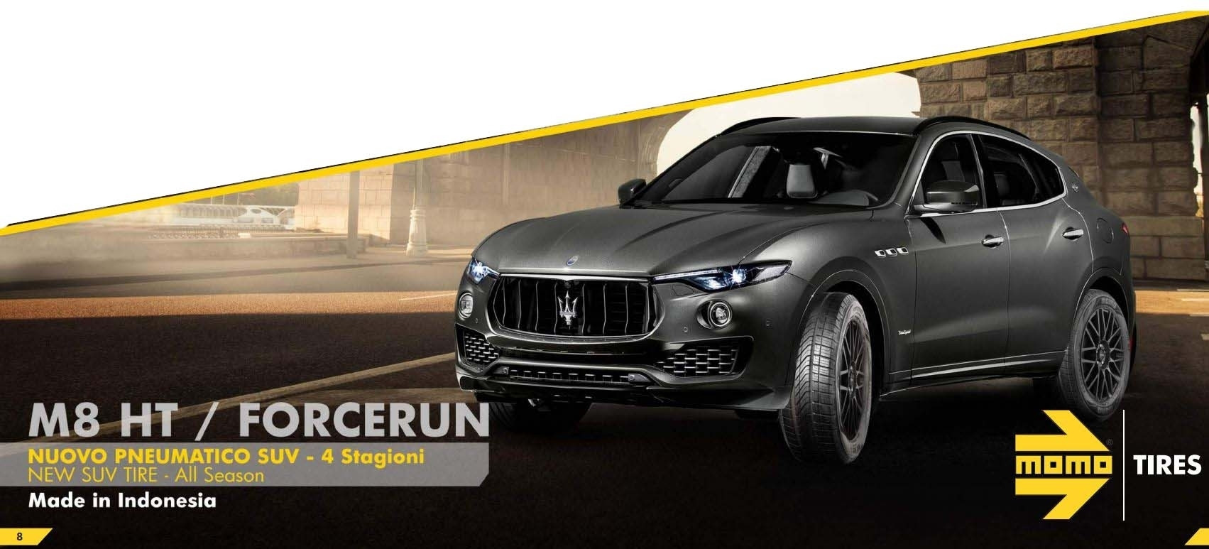 Llanta MOMO Forcerun A/S M8 HT 225/55R18 - Virtual Llantas