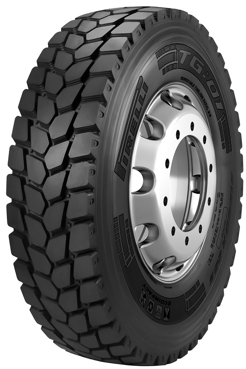 Llanta PIRELLI TG01 12R22.5 - Virtual Llantas